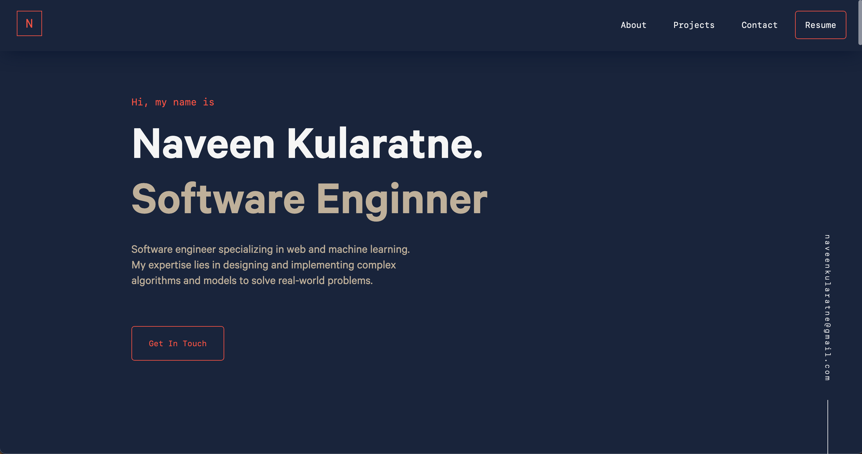 Naveen Kularatne | Software Engineer
